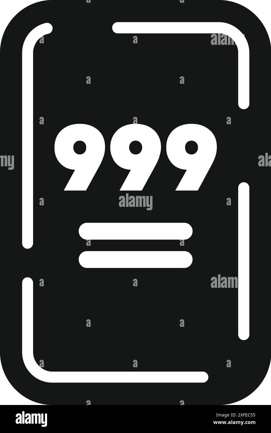 Black solid icon for a gold bar showing the 999 fineness purity mark ...