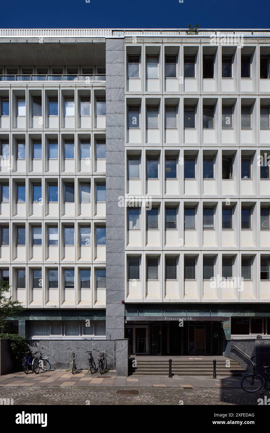 Gutenberghus, Pilestræde 58, designed by Preben Hansen & Poul Andreasen ...