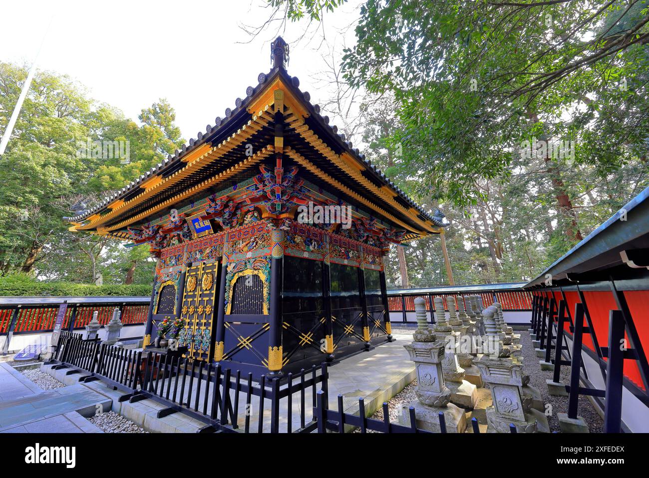 Zuihoden (Grave of Date Masamune), Tomb of an Edo Period feudal lord at ...