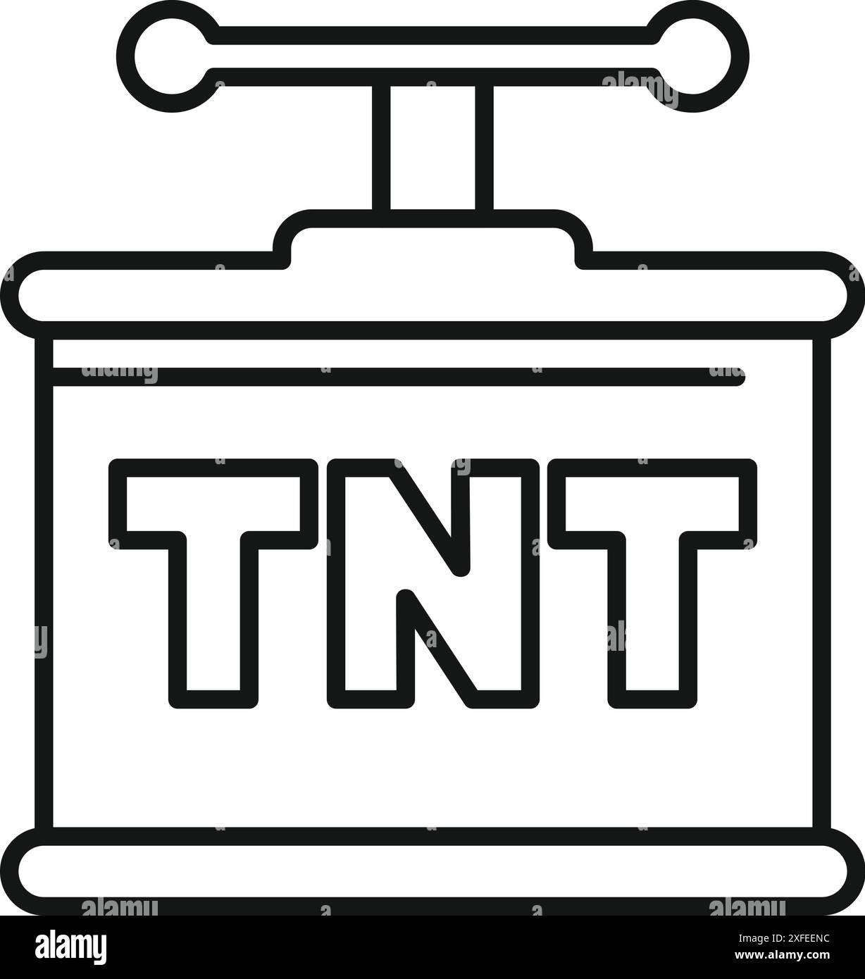 Tnt network Stock Vector Images - Alamy