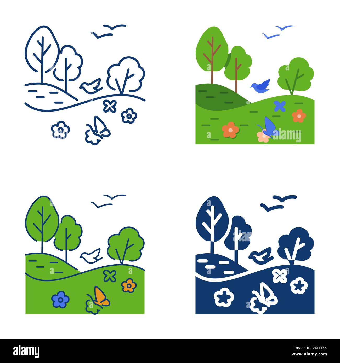 Biodiversity concept icon natural Cut Out Stock Images & Pictures - Alamy