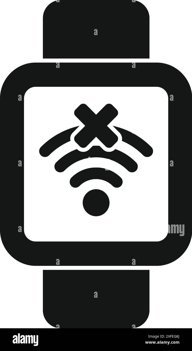 Wifi lost connection icon Cut Out Stock Images & Pictures - Alamy