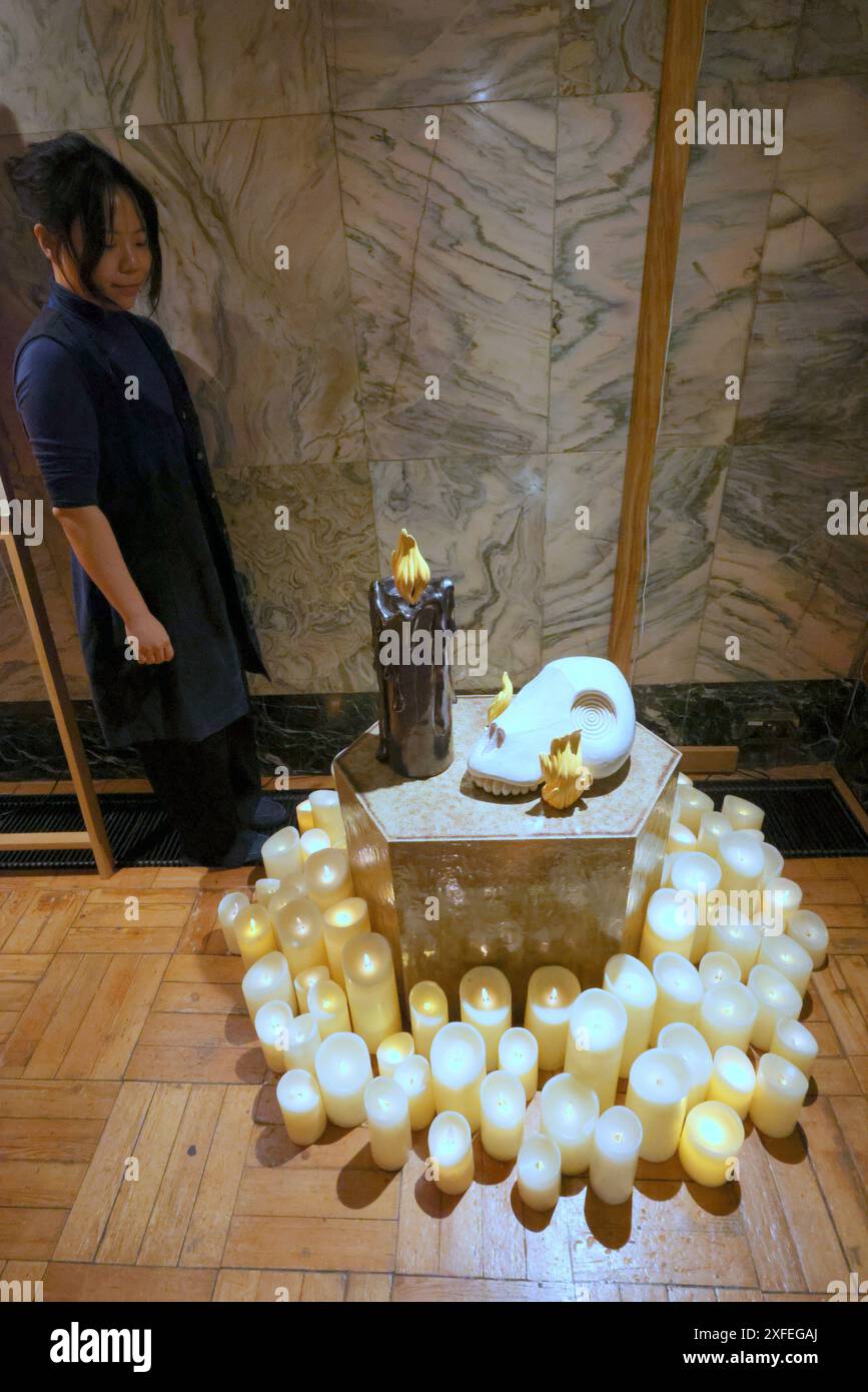 London UK 03 July 2024 Malene Hartman Rasmussen, Memento Mori 2024 ...