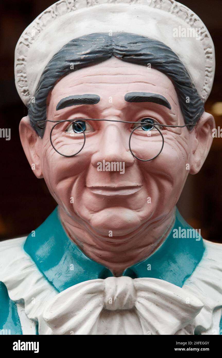 Waitress dummy outdside restaurant hi-res stock photography and images ...