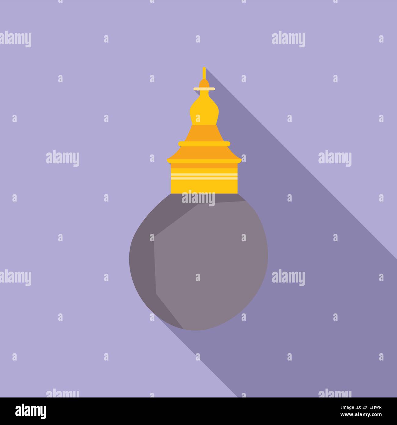 Stupa chedi Stock Vector Images - Alamy