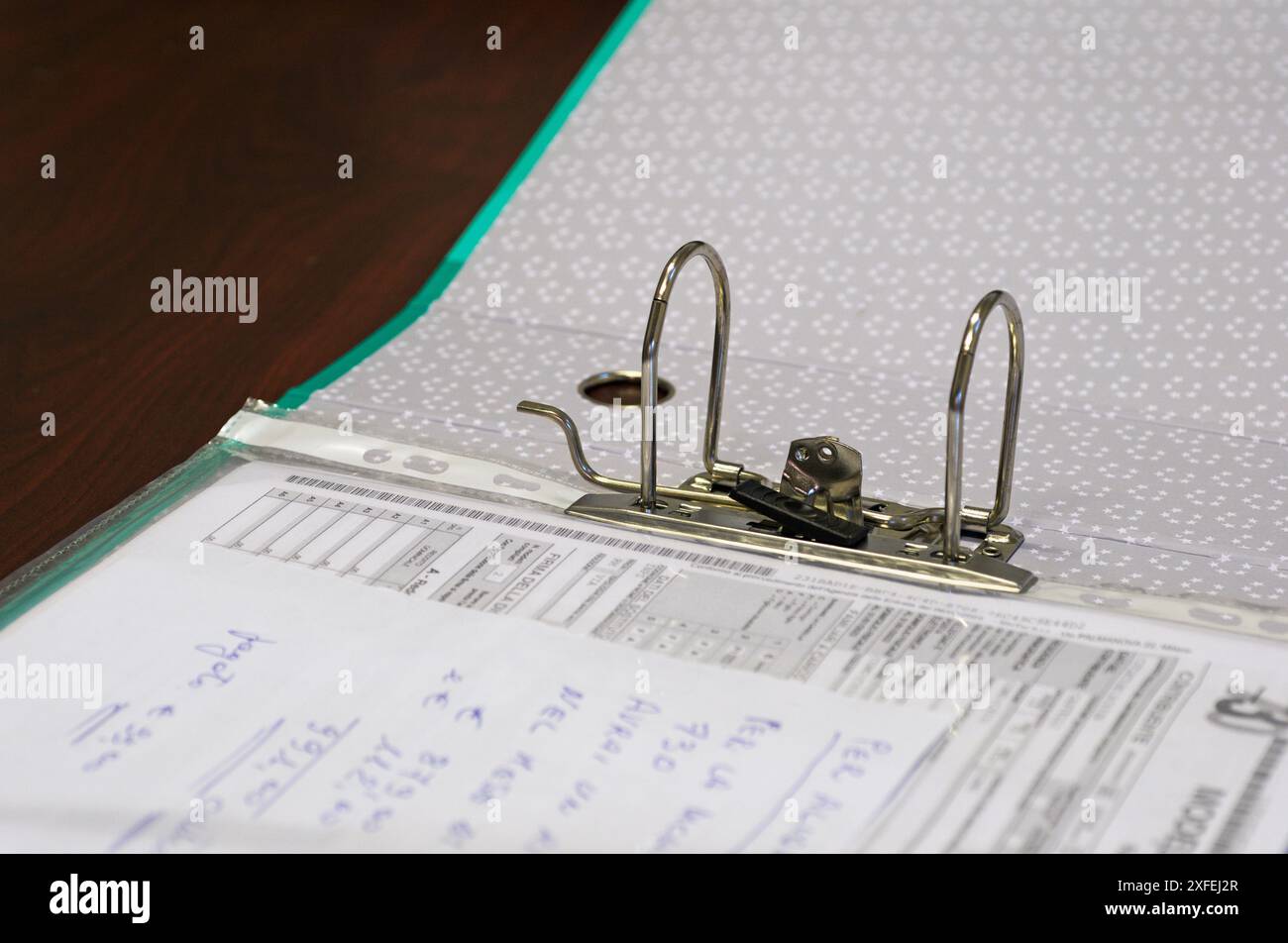 open ring binder Stock Photo - Alamy