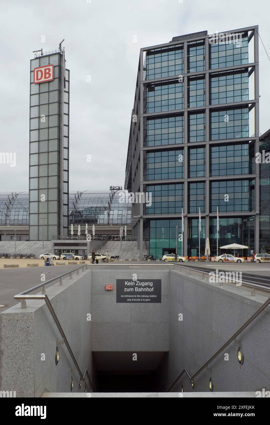 underground exit from te Central Railway Station - Berlin - Germany Stock Photo - Alamy