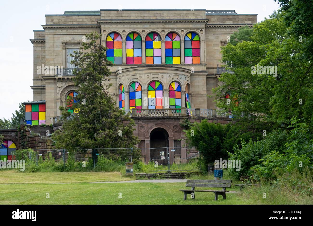 Window Paintings art project Villa Berg, mansion villa style in ...
