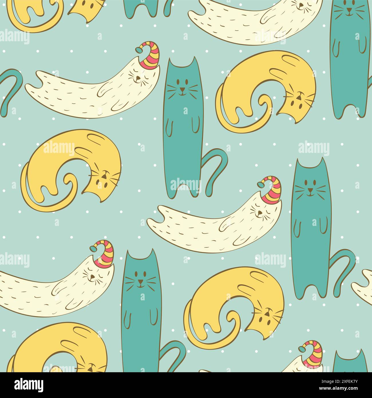 Newborn cats Stock Vector Images - Alamy