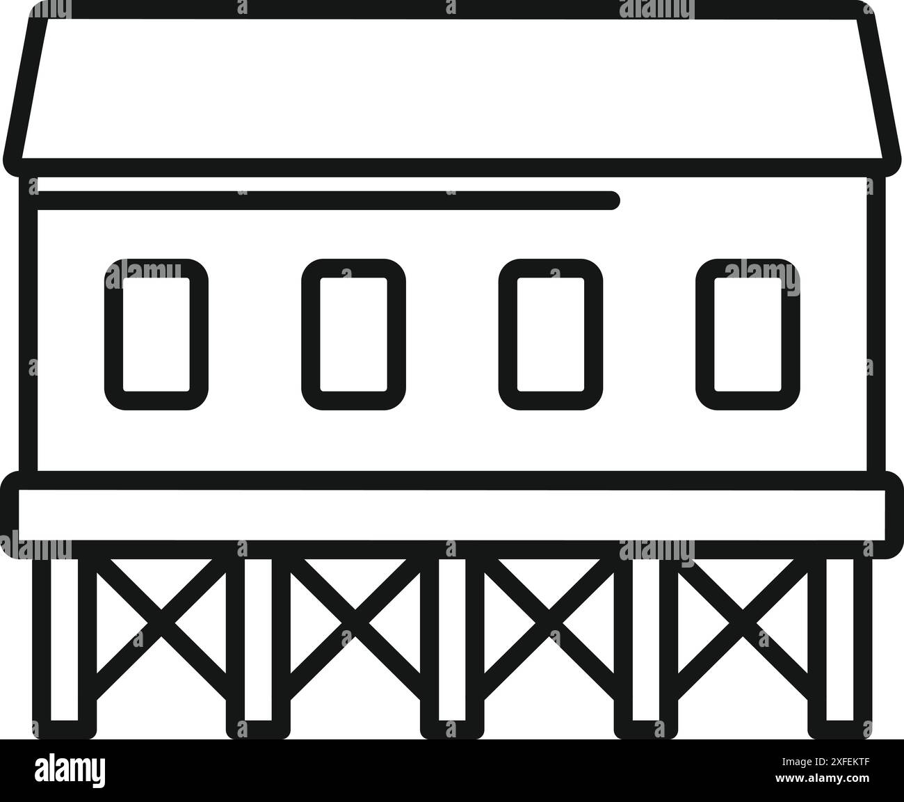 Waterfront dwelling Stock Vector Images - Alamy Waterfront dwelling Stock Vector Images - Alamy