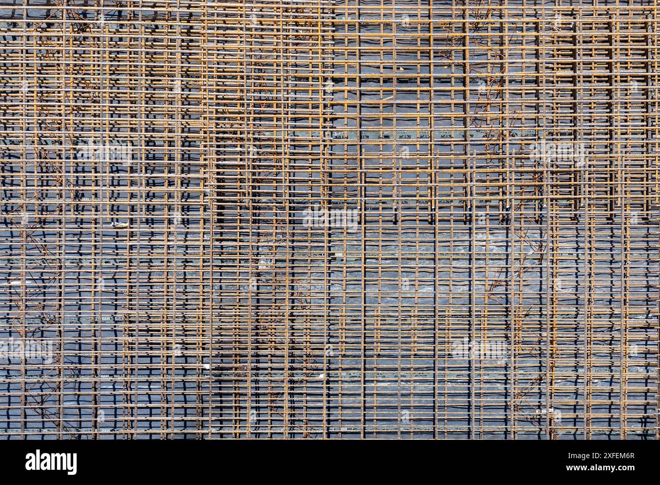 detail of iron rod at a construction site Stock Photo - Alamy