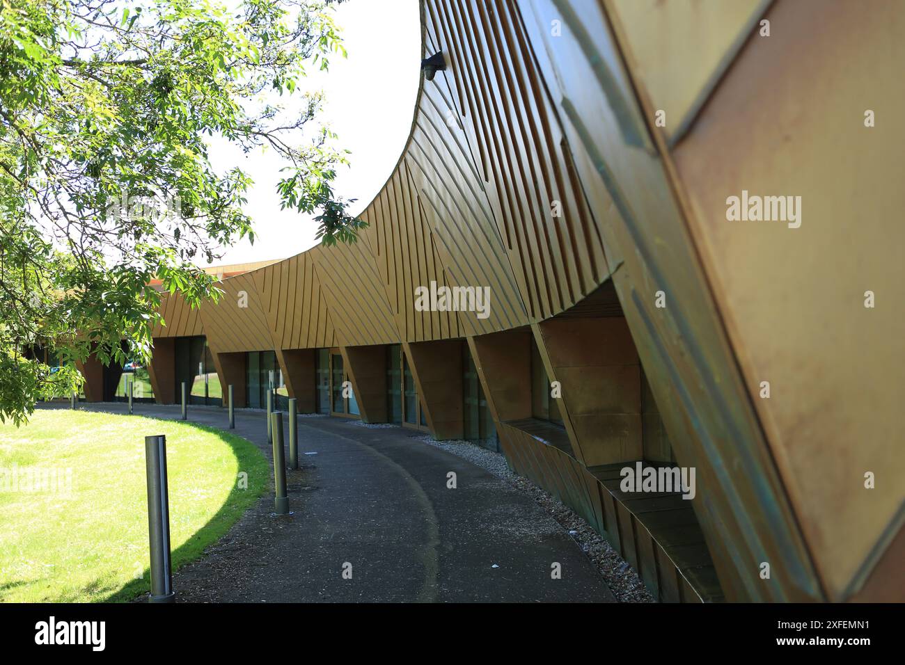 Firstsite gallery Colchester Essex UK exterior art gallery Stock Photo ...
