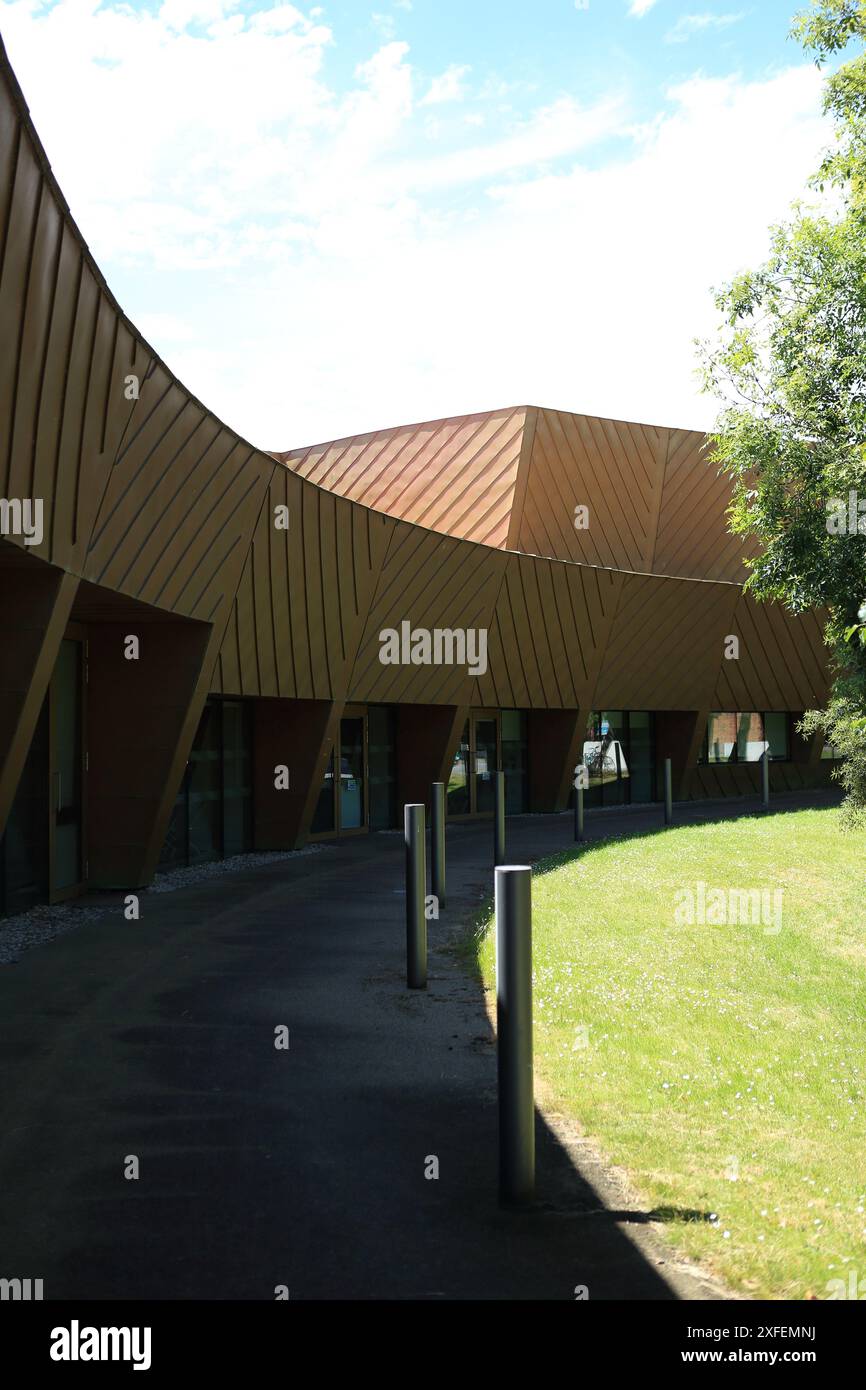 Firstsite gallery Colchester Essex UK exterior art gallery Stock Photo ...