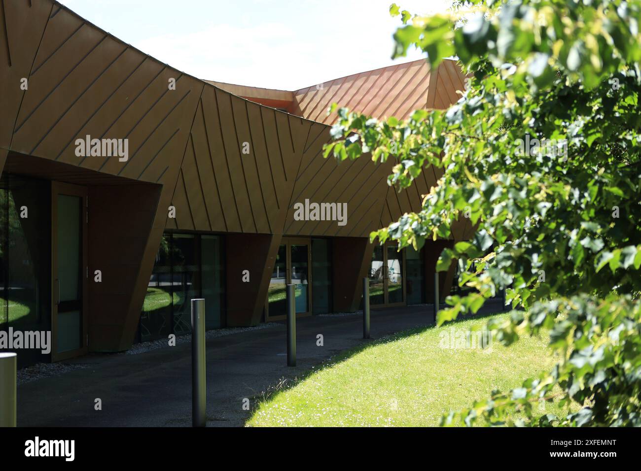 Firstsite gallery Colchester Essex UK exterior art gallery Stock Photo ...