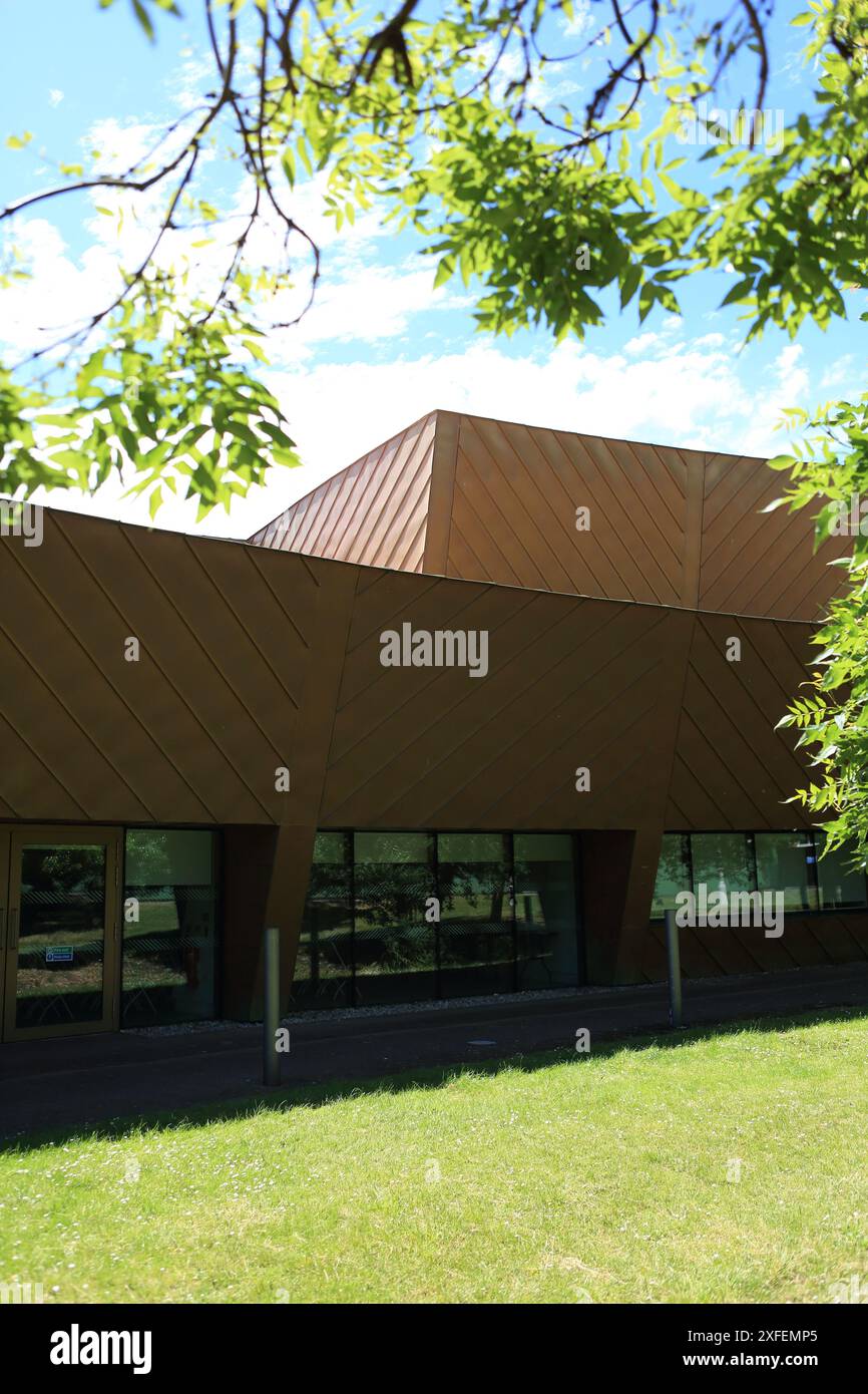 Firstsite gallery Colchester Essex UK exterior art gallery Stock Photo ...