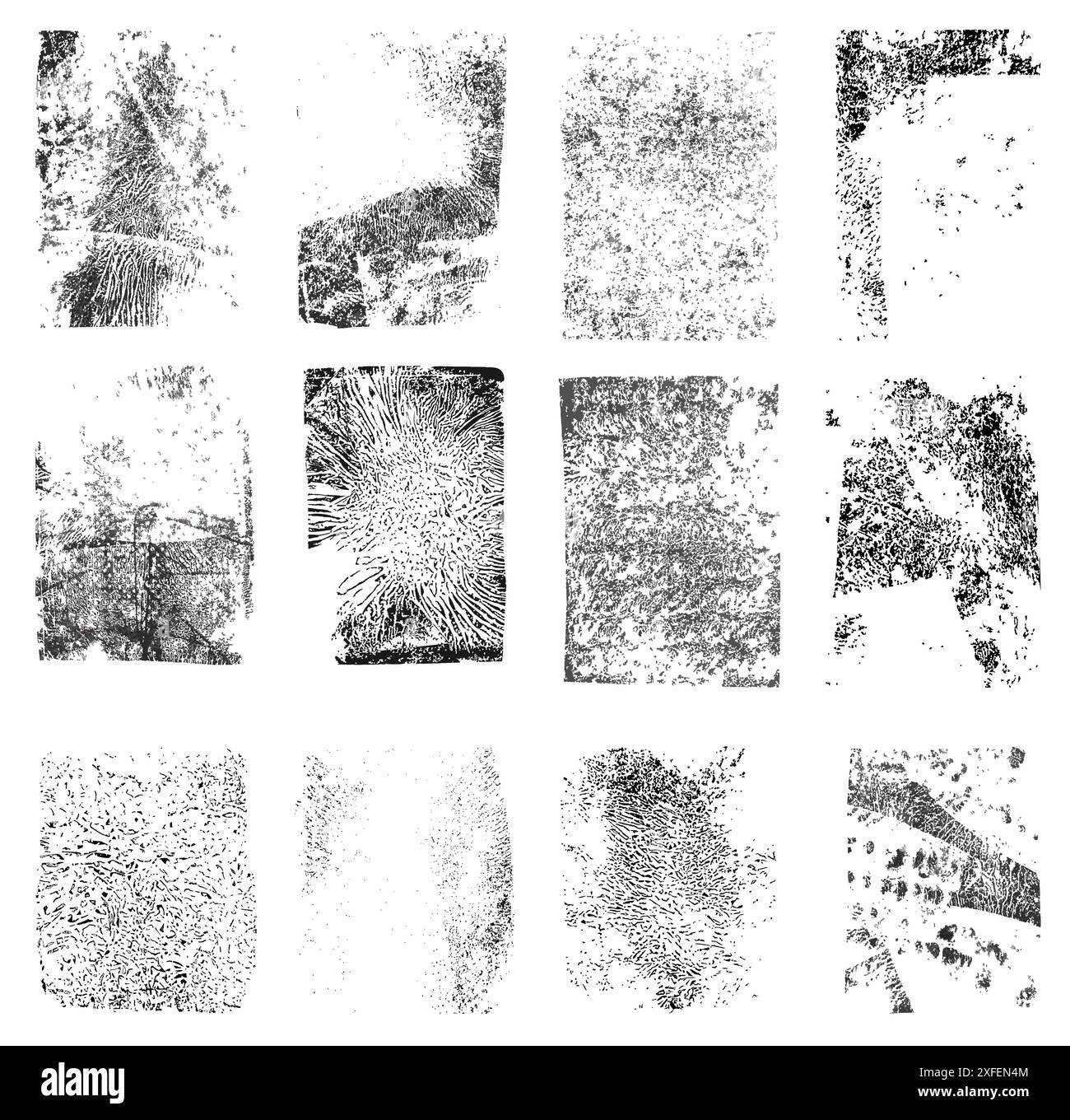 Set of Grunge Texture Stamp. Grunge shapes Stock Vector Image & Art - Alamy