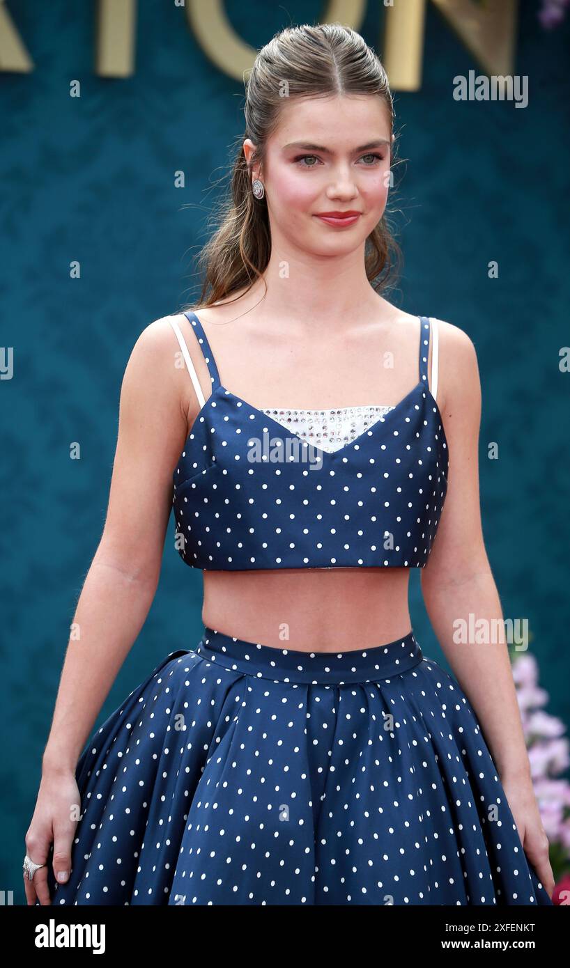 Florence Hunt attends the special screening of "Bridgerton" Season 3 ...