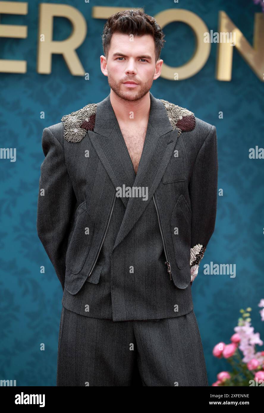 Luke Newton attends the special screening of "Bridgerton" Season 3 ...