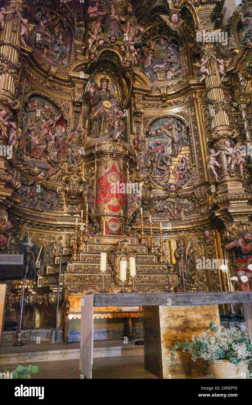 Cadaques, Spain - 30 June, 2024: Interior of the Santa Maria Church ...