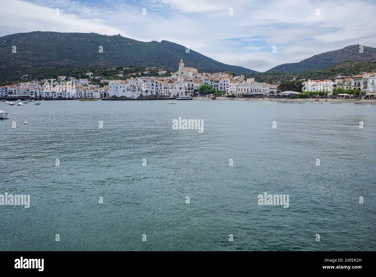 Cadaques, Spain - 30 June, 2024: View of old town Cadaques, Costa Brava ...