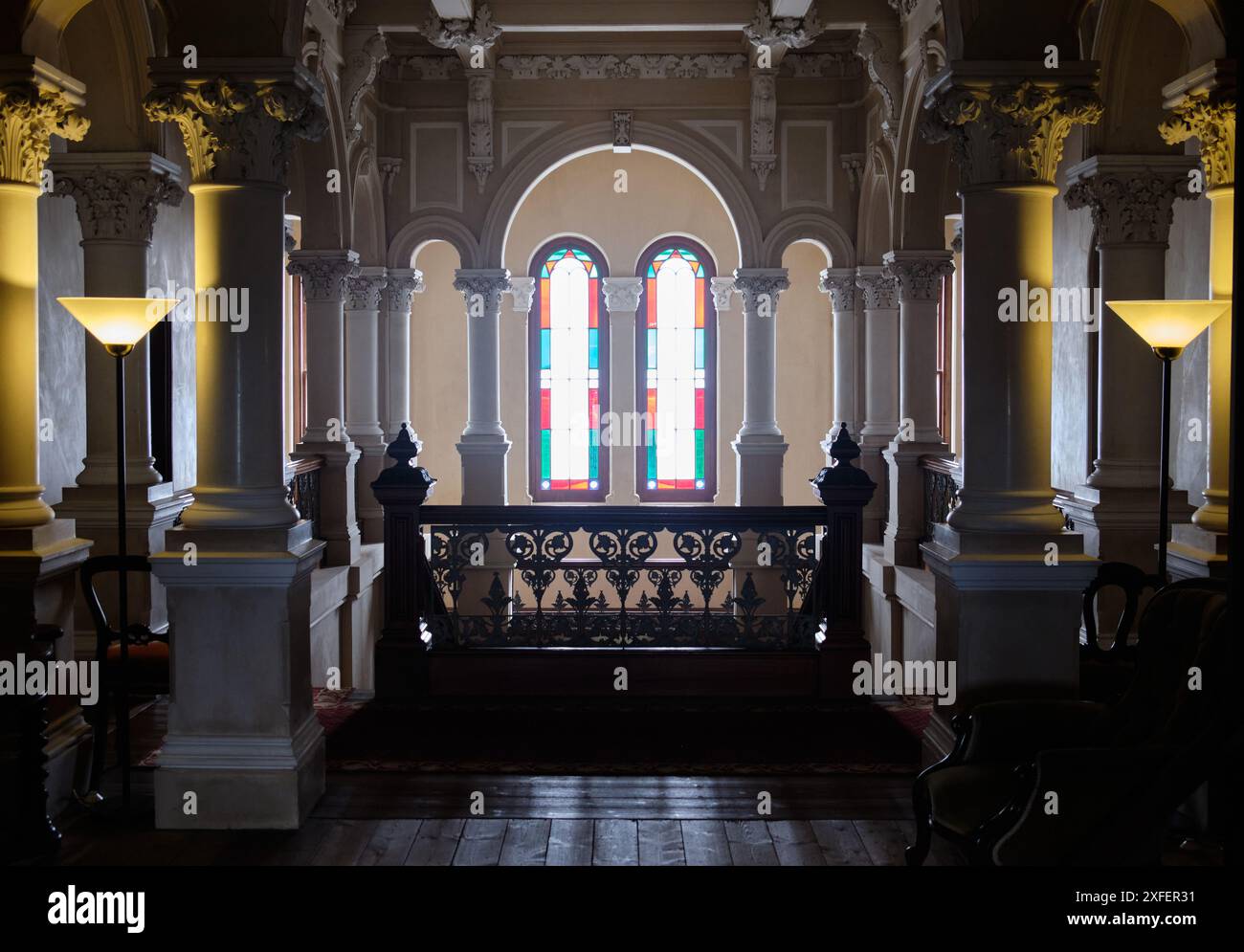 On the first floor of the Barwon Park Mansion - Winchelsea, Victoria ...