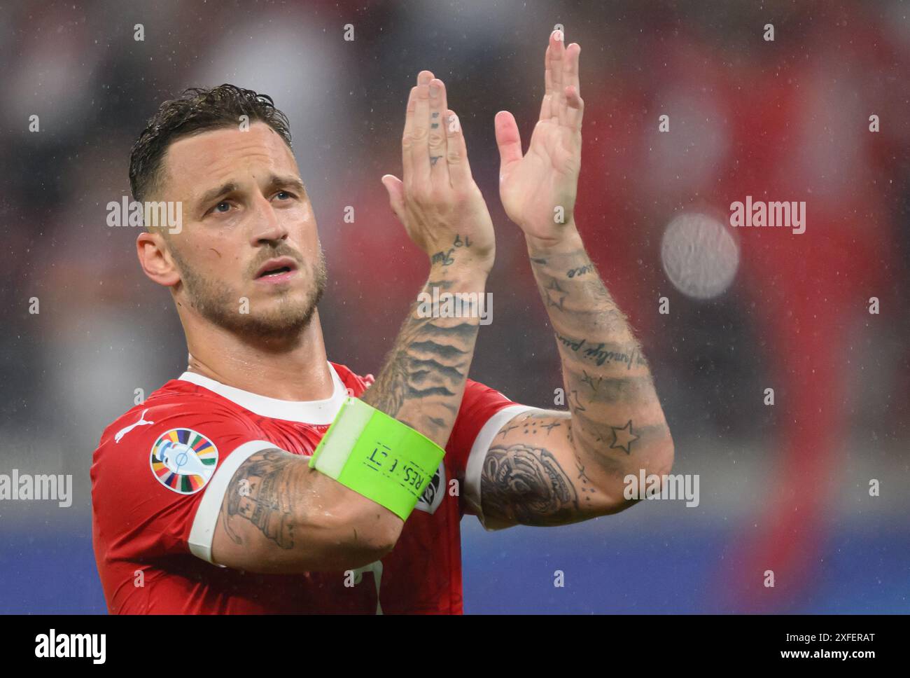 02 July 2024, Saxony, Leipzig: Soccer, UEFA Euro 2024, European ...