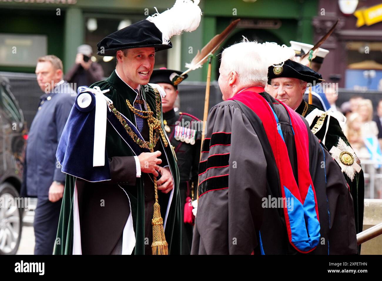 The Prince of Wales, known as the Duke of Rothesay when in Scotland ...