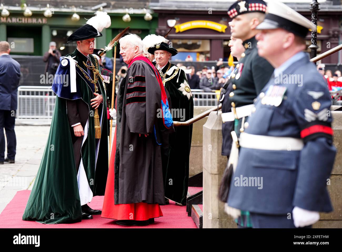 The Prince of Wales, known as the Duke of Rothesay when in Scotland ...