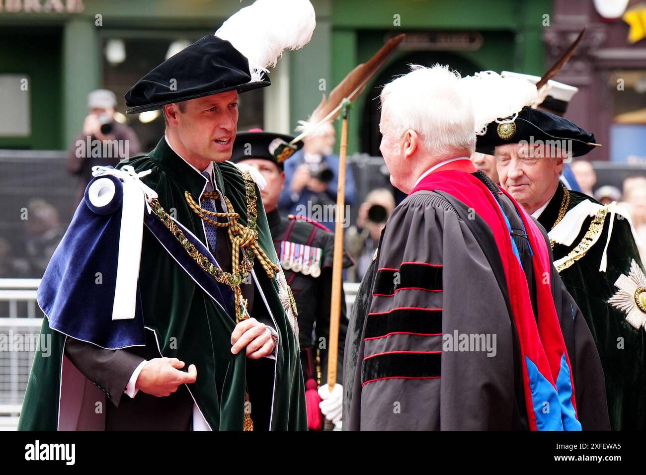 The Prince of Wales, known as the Duke of Rothesay when in Scotland ...