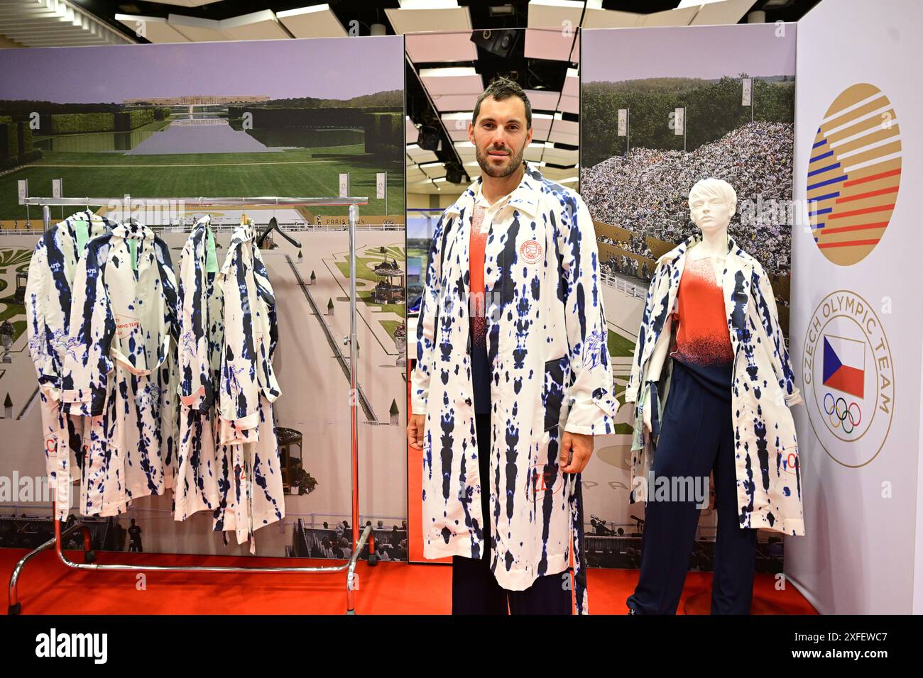 Prague, Czech Republic. 03rd July, 2024. Czech sprint canoeist Josef ...