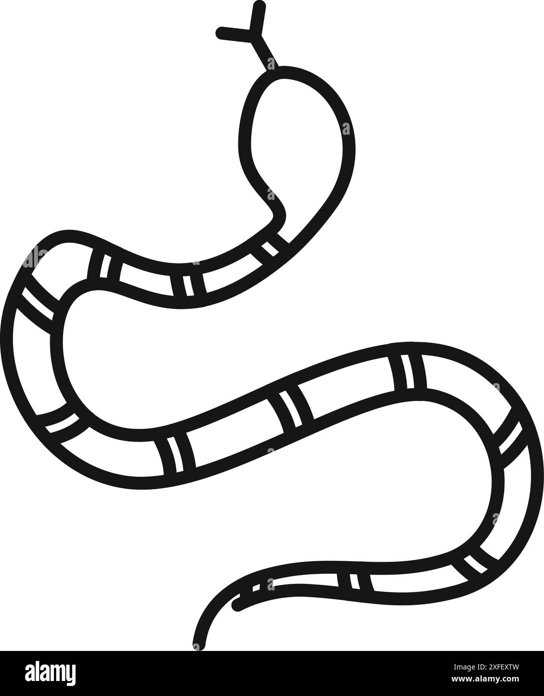 Snake scales curve Stock Vector Images - Alamy