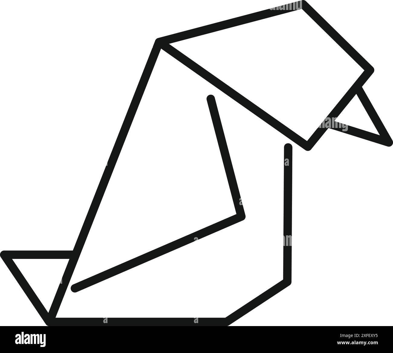 Paper folding craft Black and White Stock Photos & Images - Alamy