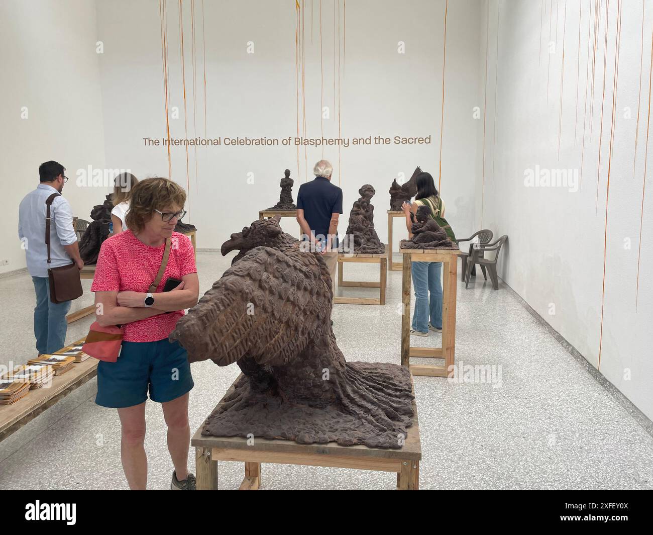 Italy, Venice Art Biennale 2024 - In the Dutch pavilion artist Renzo ...