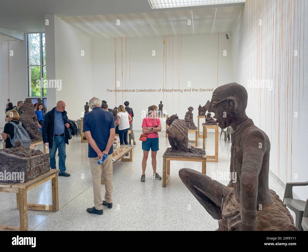 Italy, Venice Art Biennale 2024 - In the Dutch pavilion artist Renzo ...