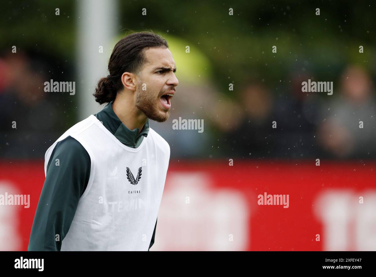 ROTTERDAM - 03/07/2024, Ramiz Zerrouki of Feyenoord during Feyenoord's ...