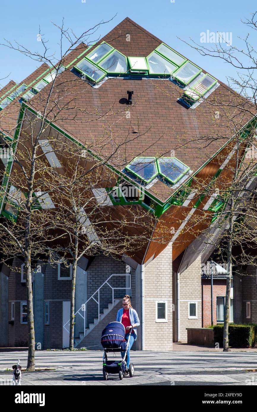 Netherlands, Cube houses (Dutch: kubuswoningen), innovative houses ...