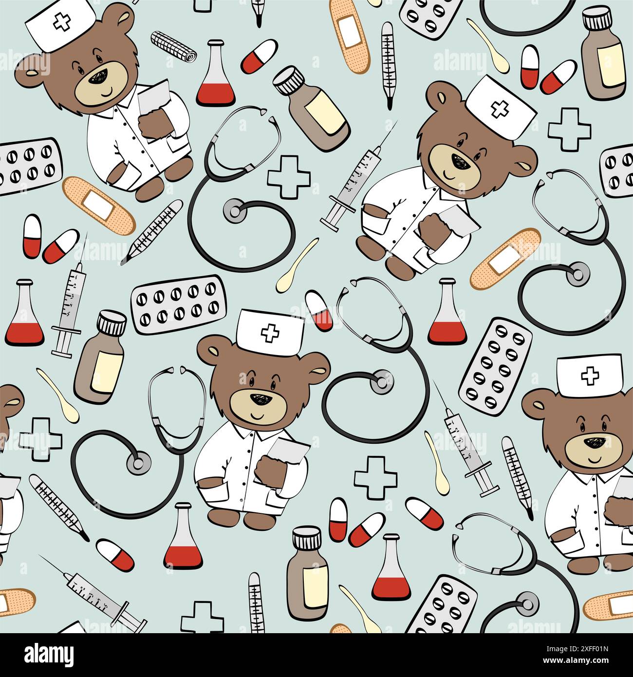 Child medicine spoon Stock Vector Images - Alamy