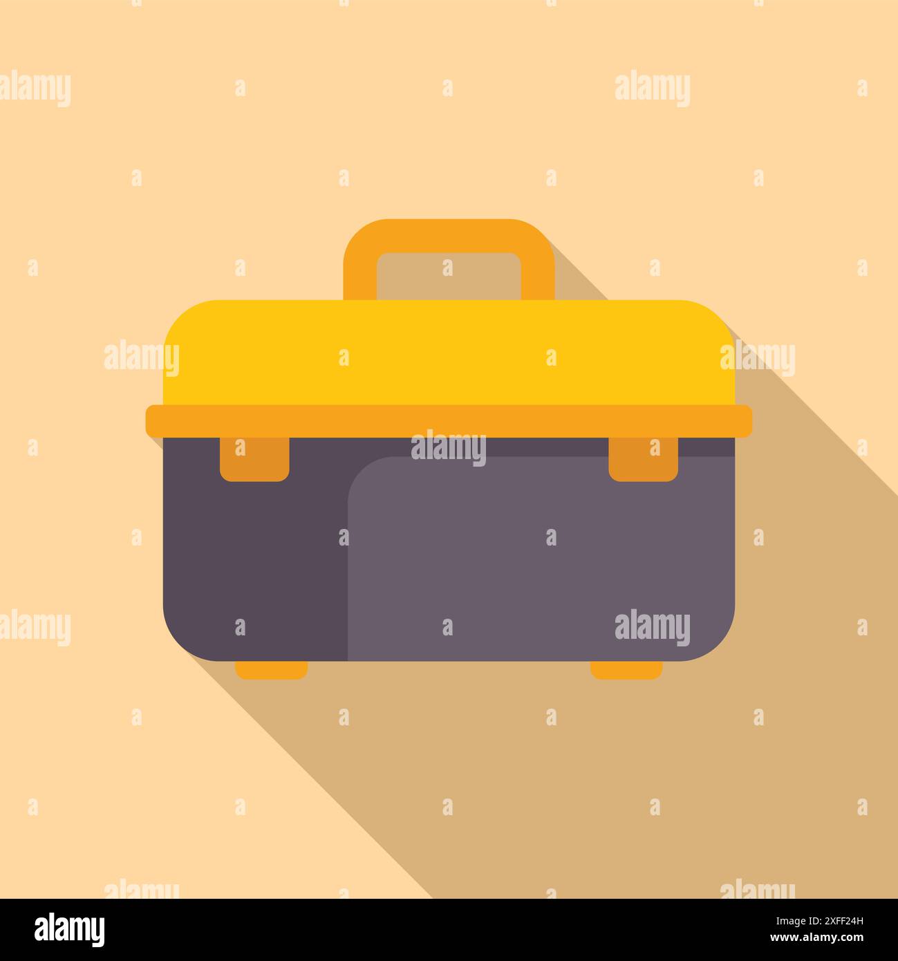 Closed toolbox Stock Vector Images - Alamy