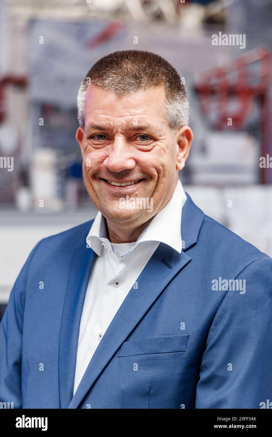 03 July 2024, Hamburg: André Walter, Managing Director of Airbus' civil ...
