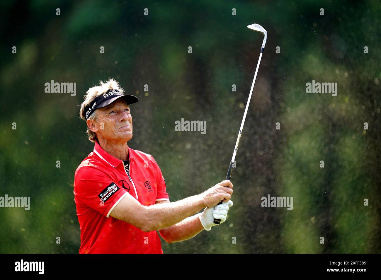 File photo dated 24-07-2021 of Bernhard Langer who is braced to make a ...