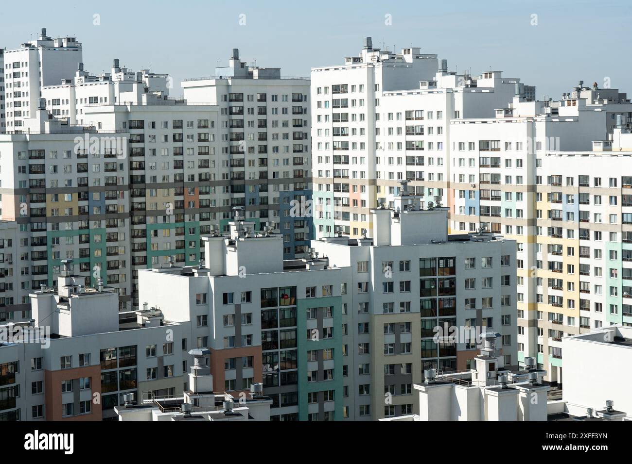 Aerial view multi storey residential hi-res stock photography and ...