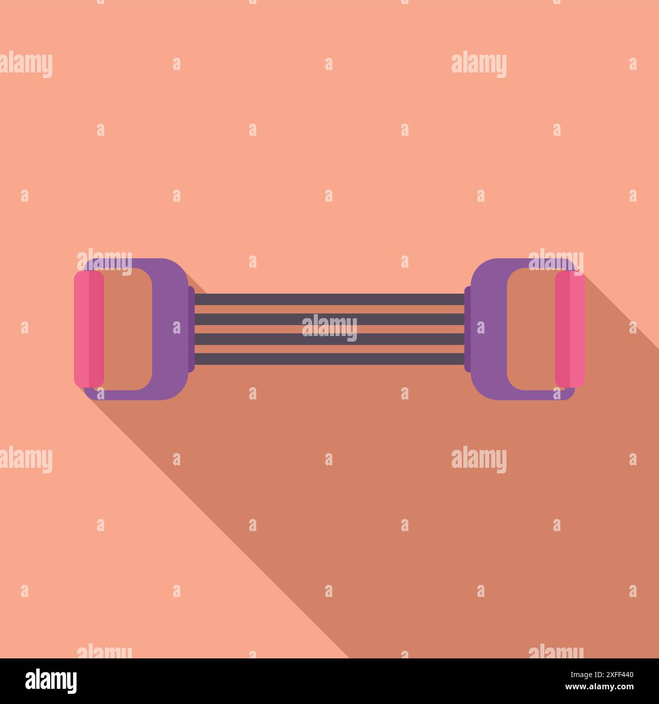 Resistance band expander for fitness training, promoting a healthy and ...