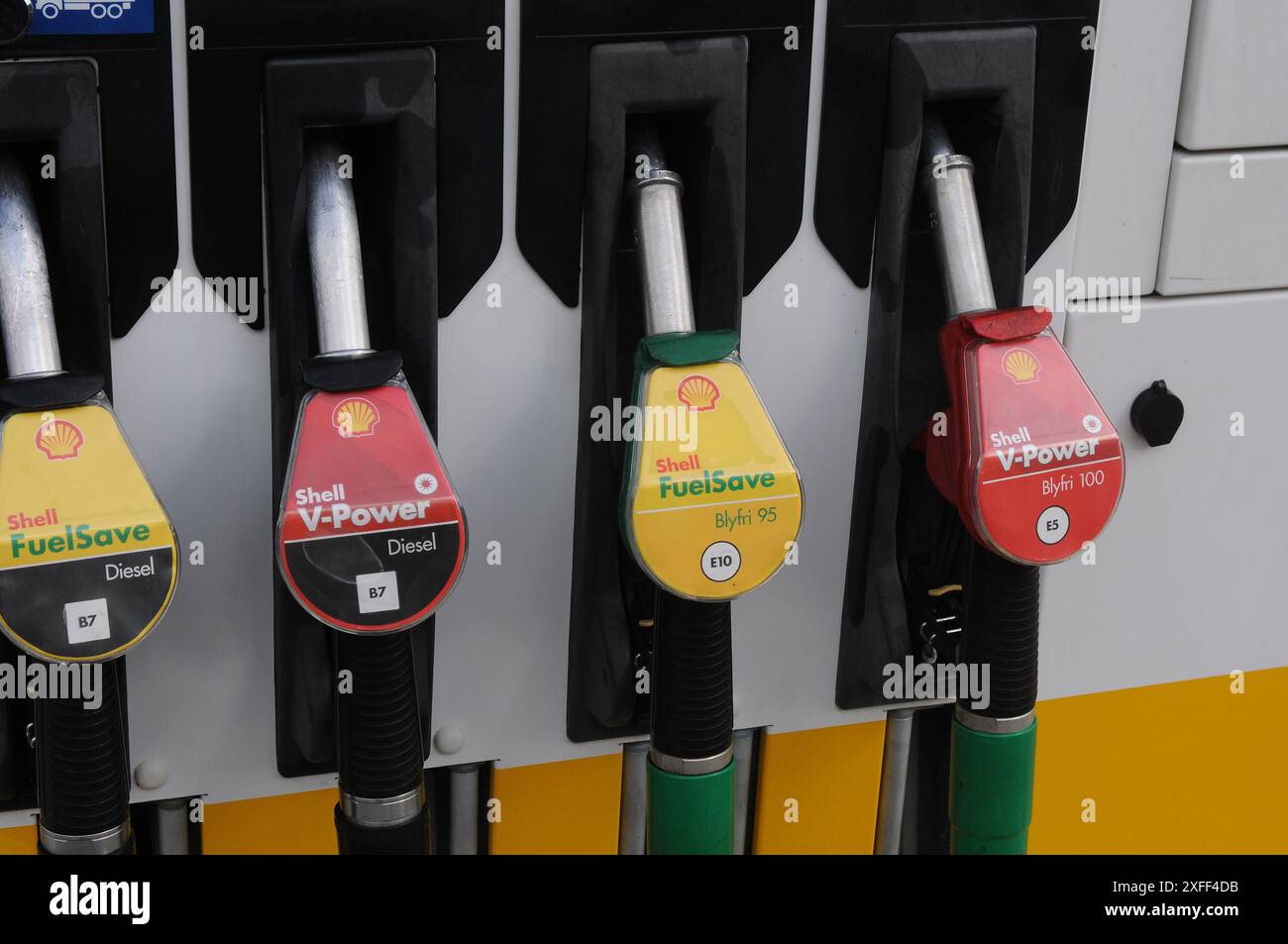Copenhagen/ Denmark/09 JUNE 2024/Shell gasoline station in kastrup ...