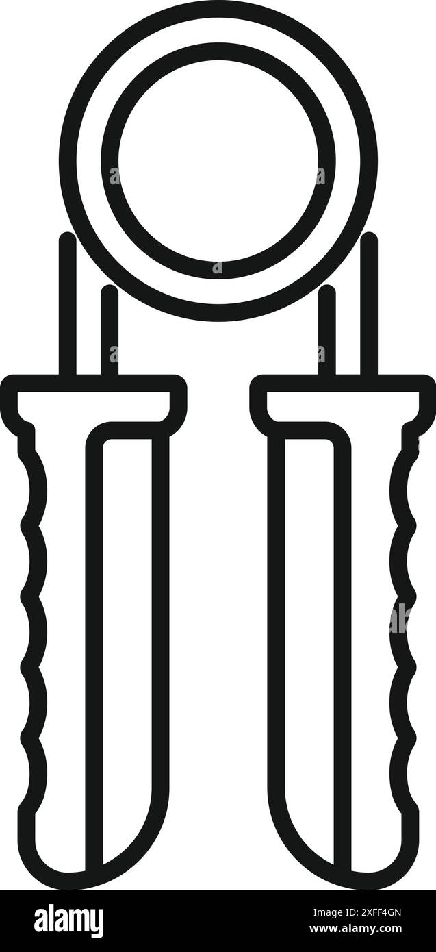 Hand grip exerciser is helping with rehabilitation, improving forearm ...