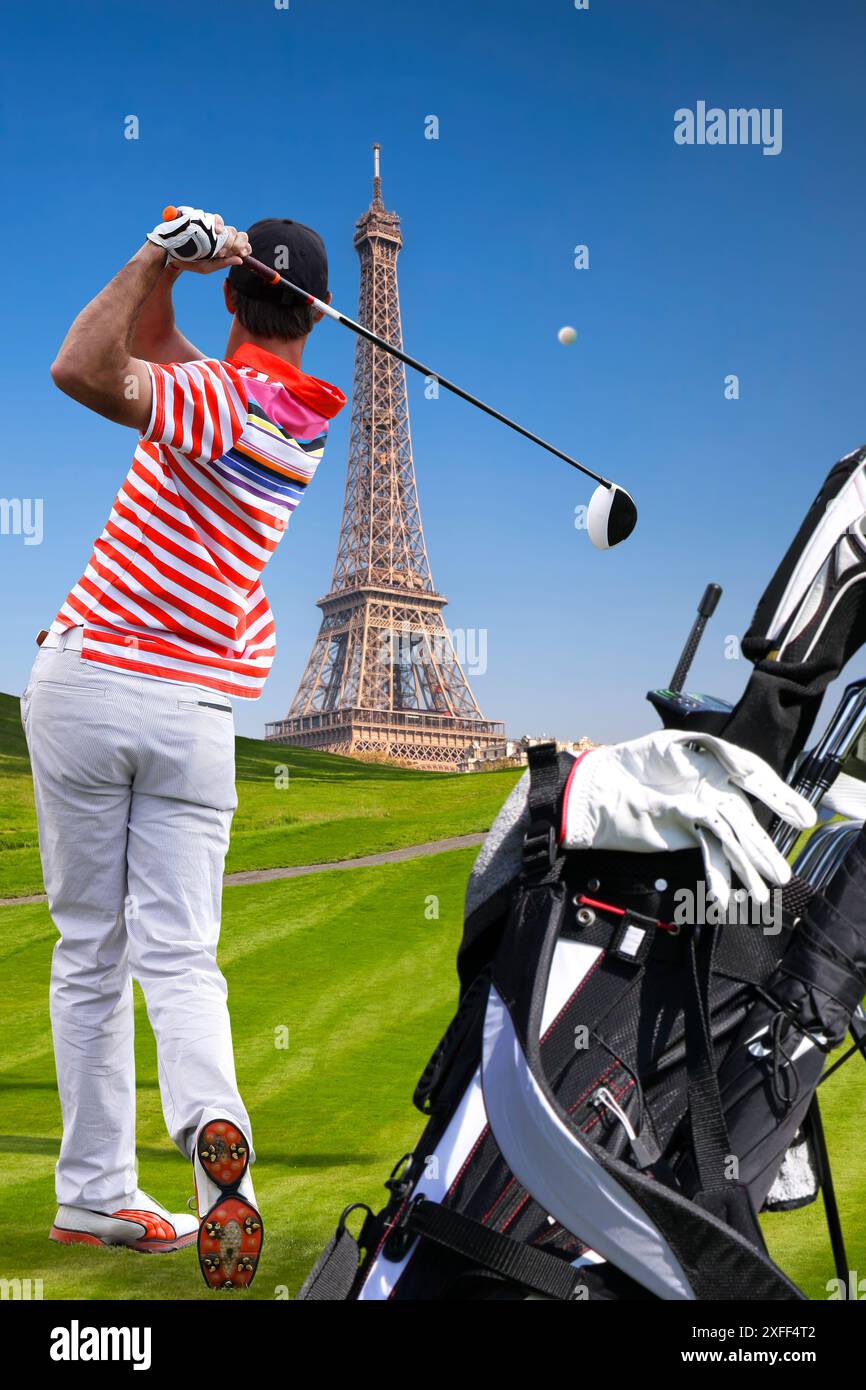 2024 paris olympic games golf hi-res stock photography and images - Alamy