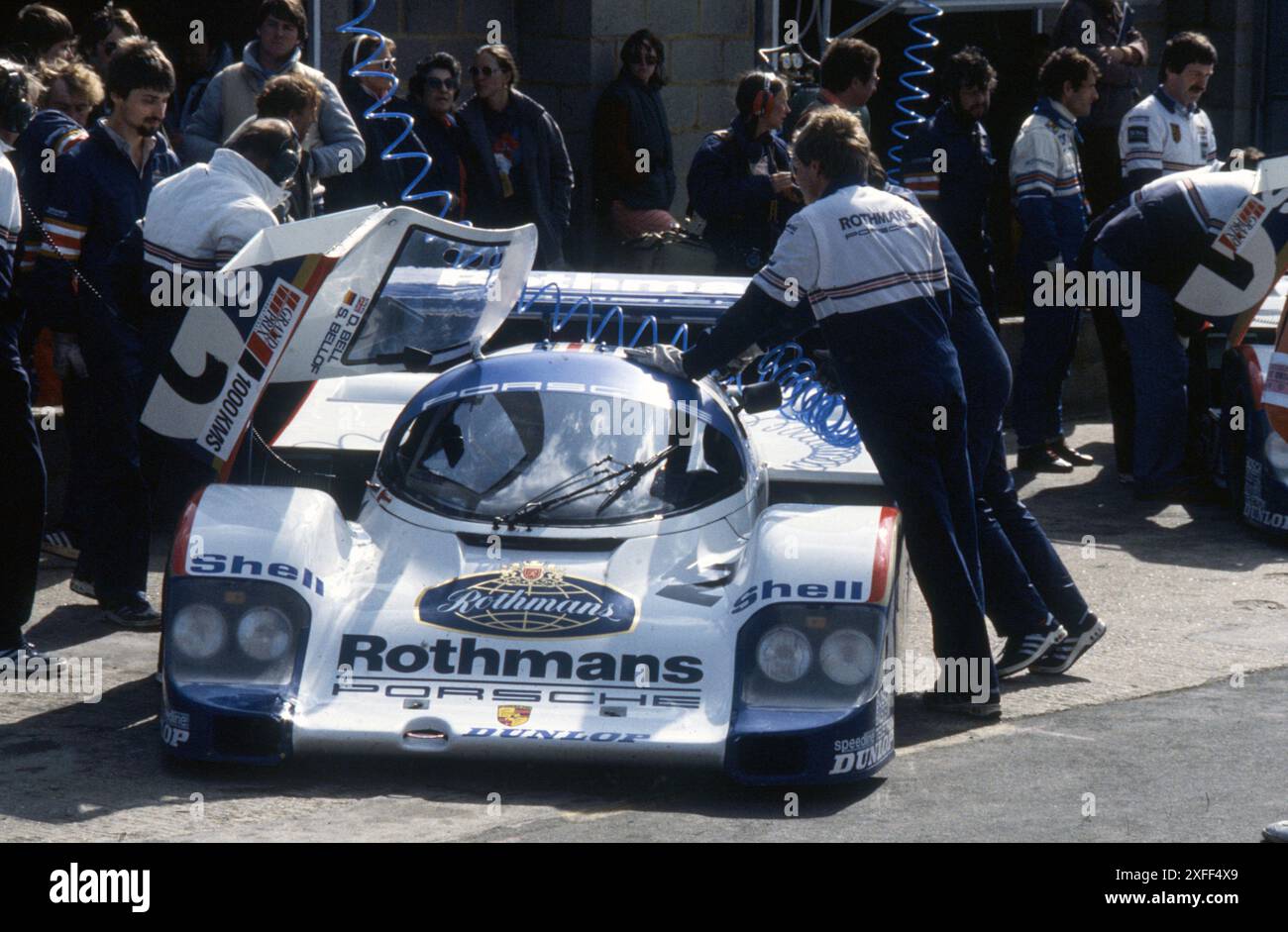 Porsche 956 Bellof/Bell Silverstone 1000K 1984 Stock Photo - Alamy