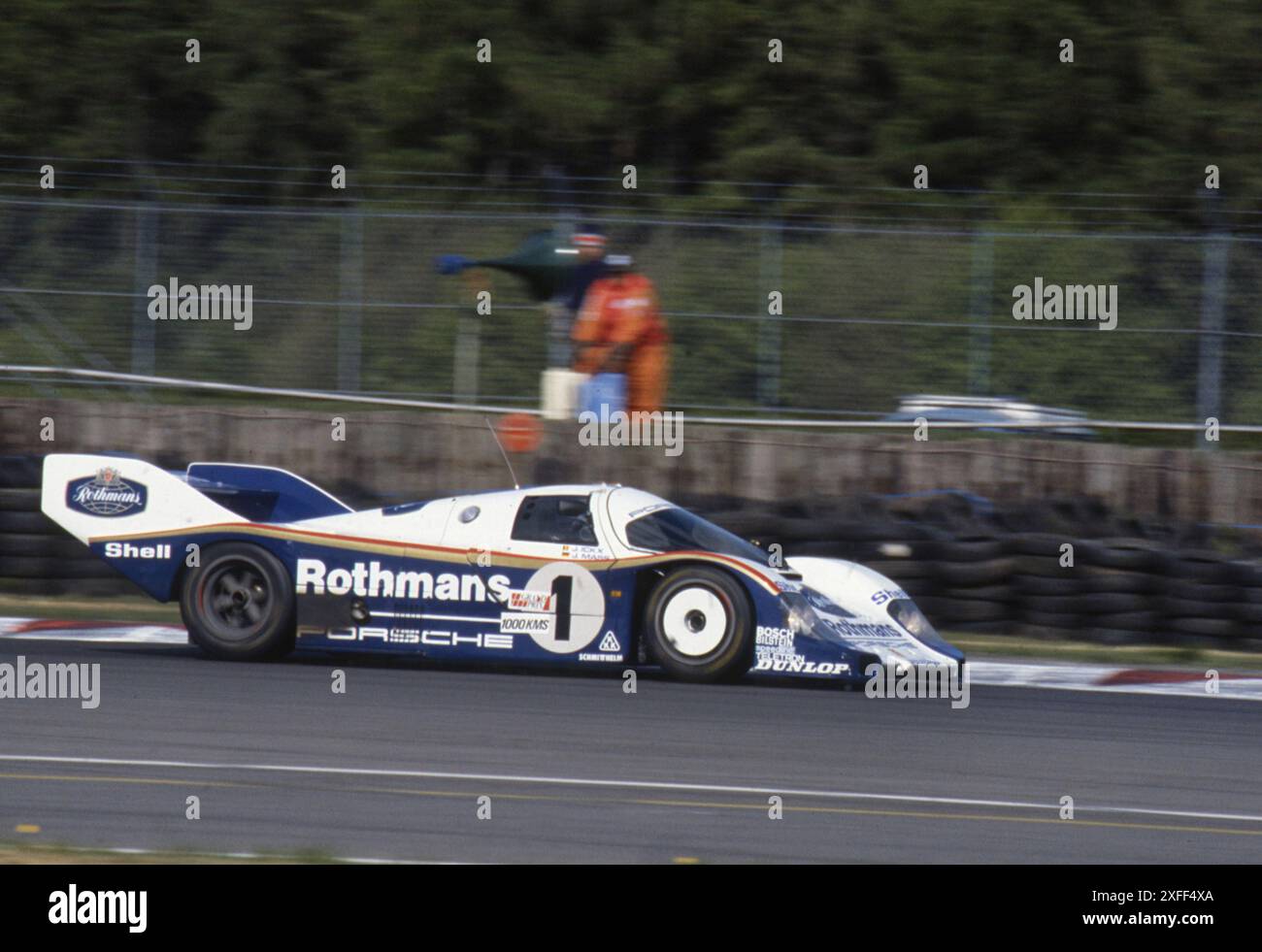 Porsche 956 Mass/Ickx Silverstone 1000K 1984 Stock Photo - Alamy