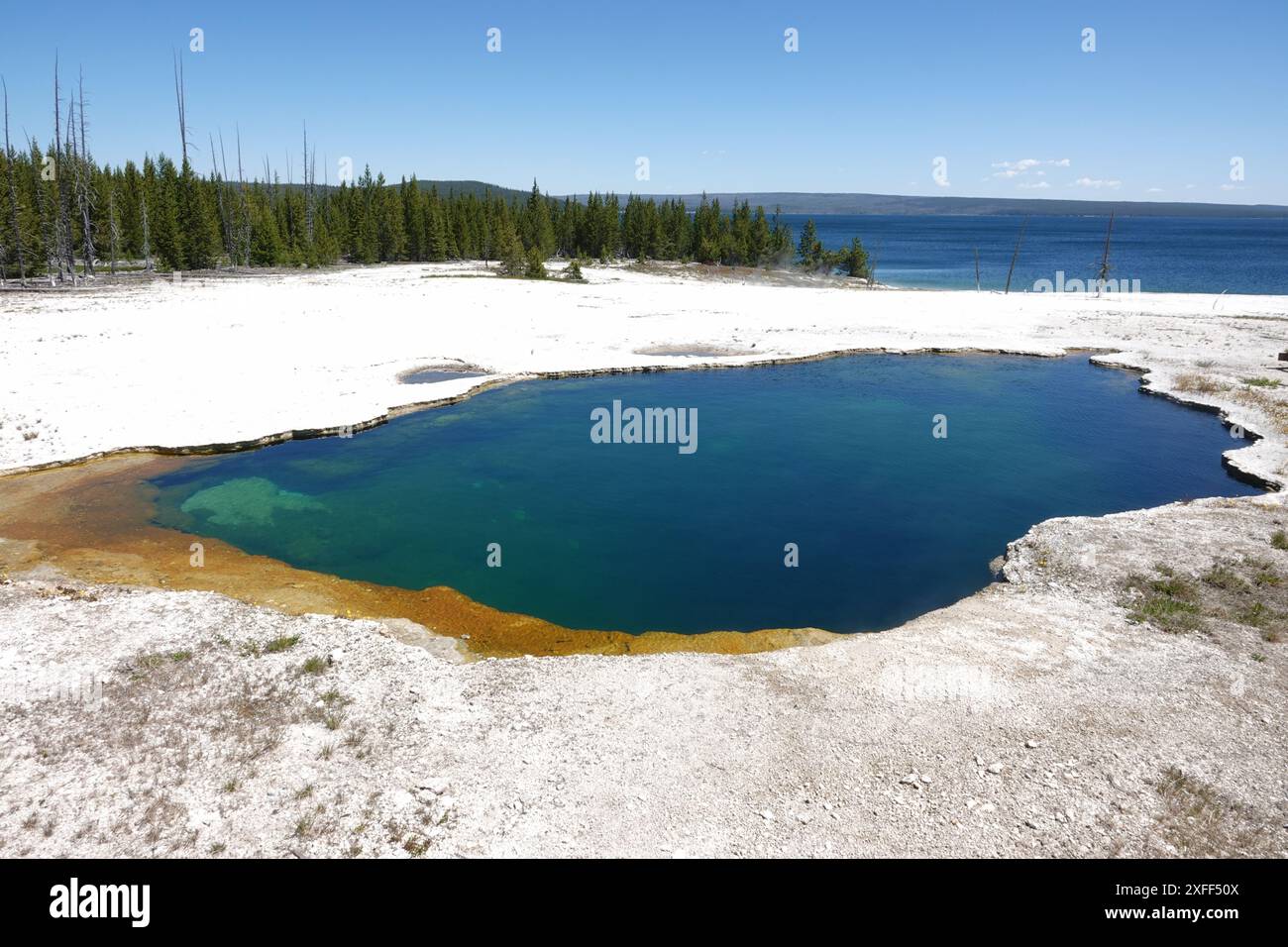 Hot spring at rockies hi-res stock photography and images - Alamy
