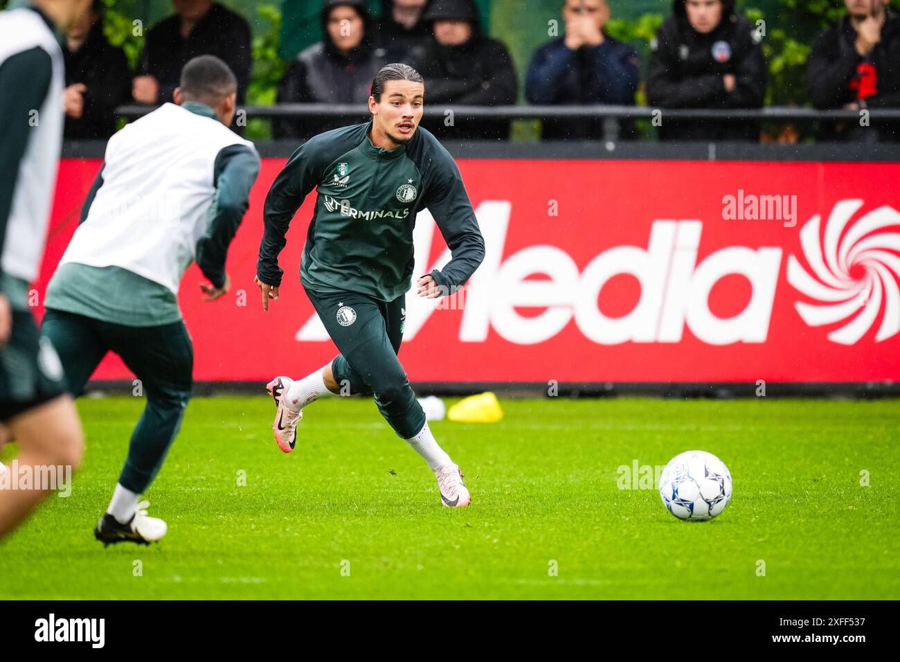 Rotterdam - Anis Hadj Moussa of Feyenoord during the first training of ...