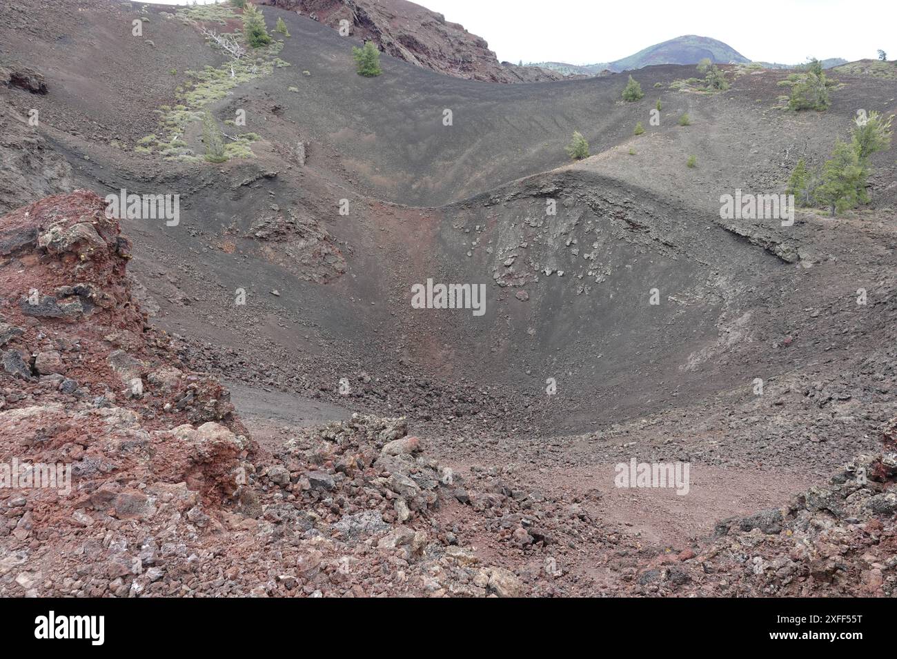 Cinder Cone, Craters of the Moon Stock Photo - Alamy